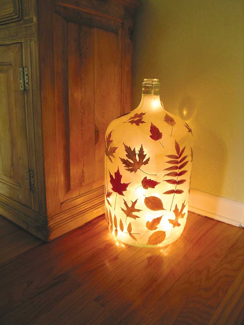 How to Make a Luminous Leaf Jar – Mother Earth News